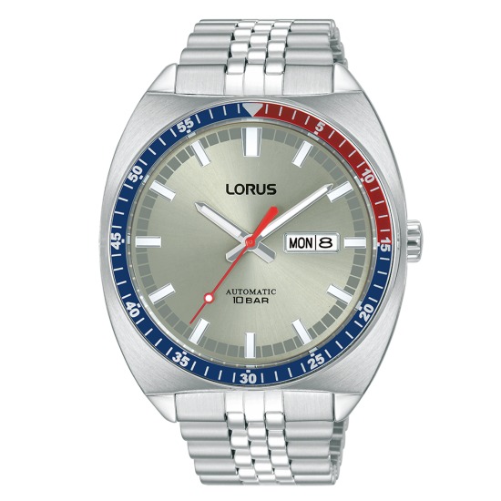 Gents Automatic Champagne Retro Sports Watch 1014026 | David Summerfield